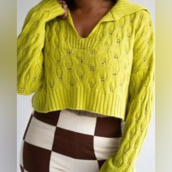 Derek Heart | Sweaters | Derek Heart Crochet Sweater | Poshmark